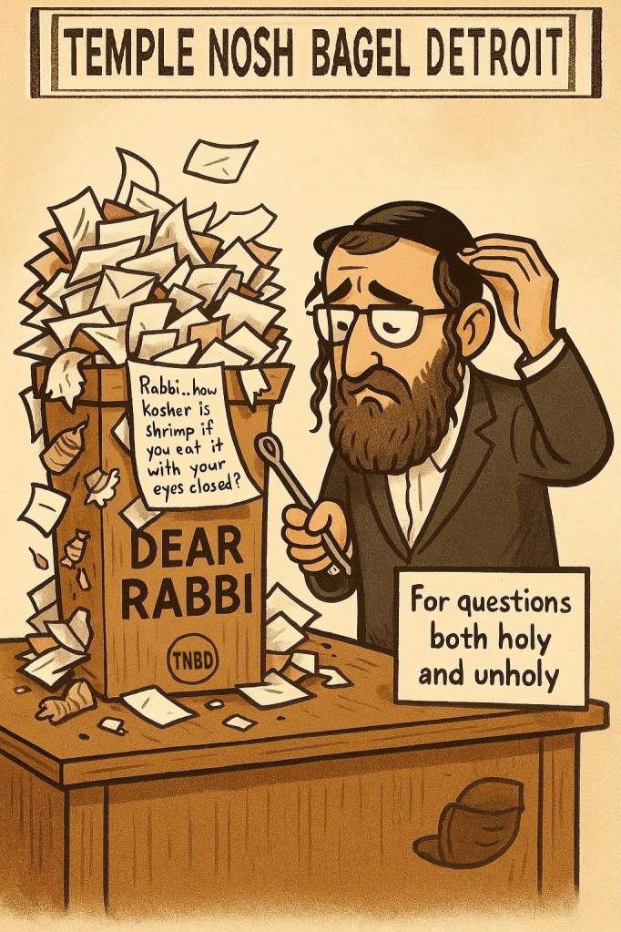 Dear Rabbi – The News Beyond Detroit