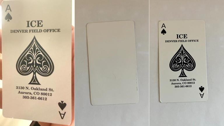 ICE launches investigation into ace of spade cards – The News Beyond ...