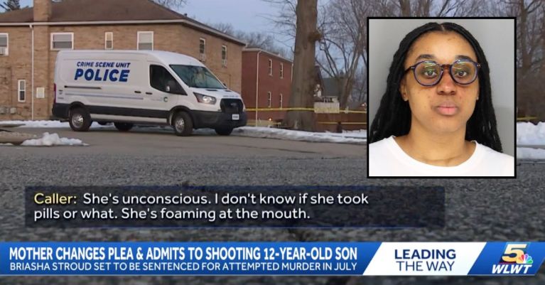 Mother parked in garage with 12-year-old son shoots him in the back of ...